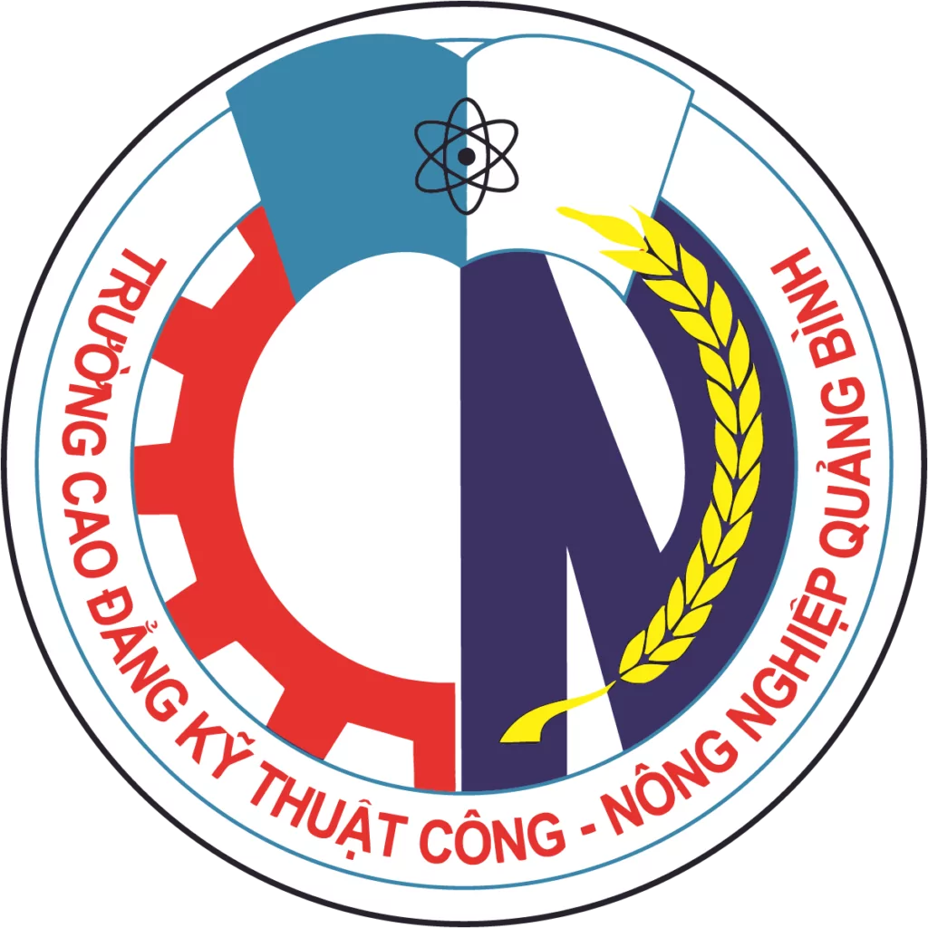 [Vector Logo] Trường Cao đẳng Kỹ Thuật Công - Nông Nghiệp Quảng Bình ...