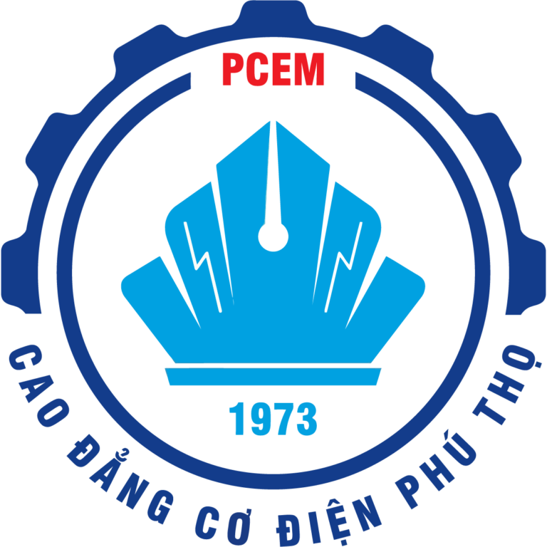 [Vector Logo] Trường Cao đẳng Cơ điện Phú Thọ - PCEM - Download Định ...