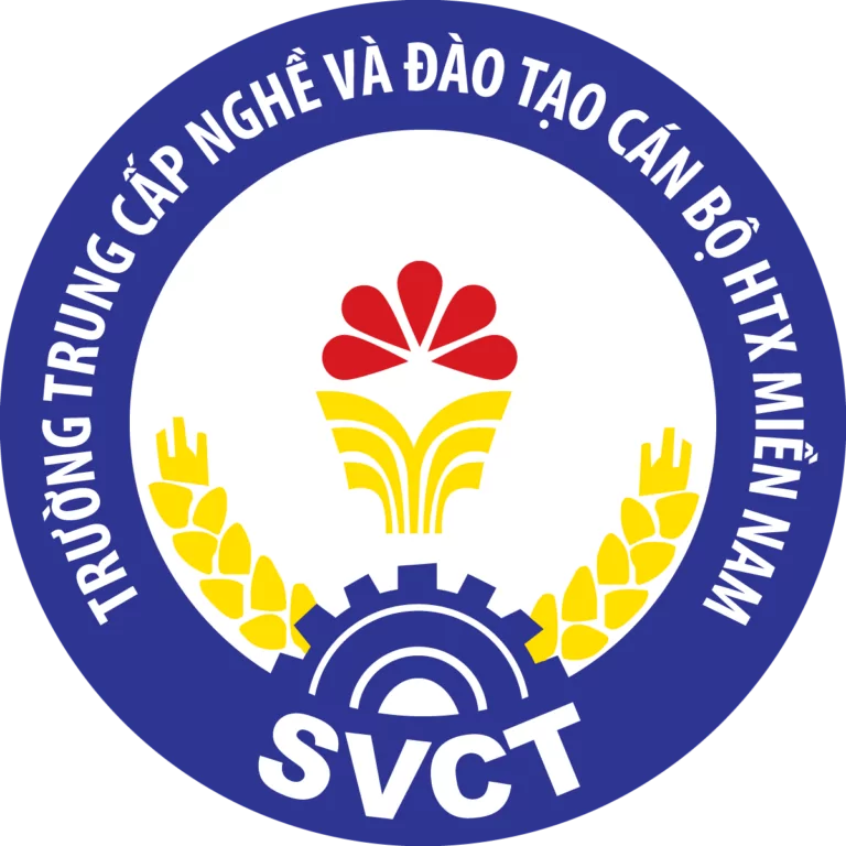 [Vector Logo] Trường Trung Cấp Nghề Và Đào Tạo Cán Bộ Hợp Tác Xã Miền ...